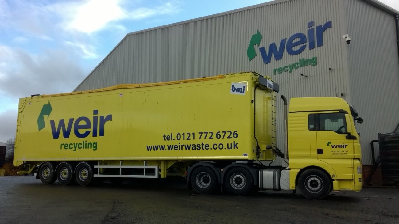 Decreasing carbon emissions with the delivery of a new walking floor ...